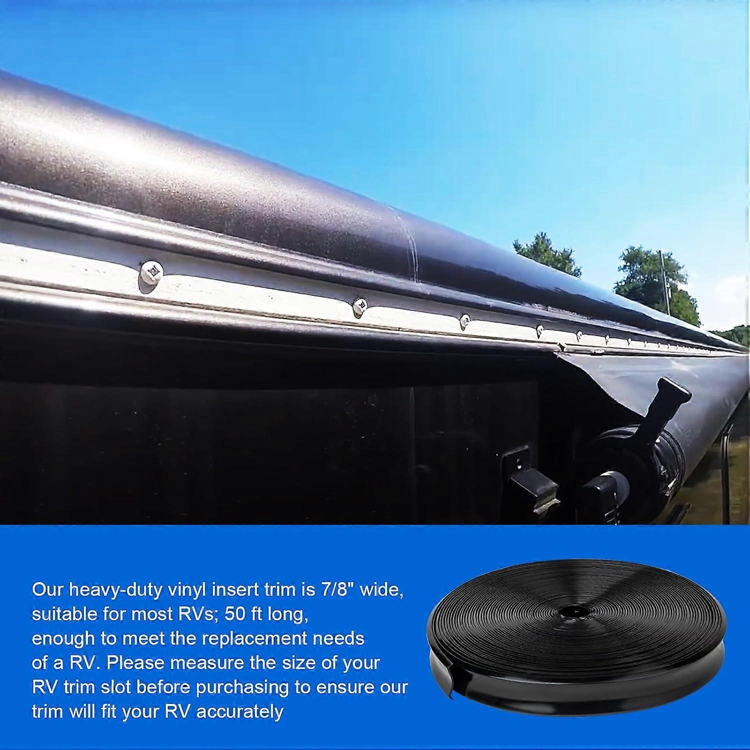 7/8' Rv Trim molding Insert Rv Screw Cover Trim molding Rv Gutter Trim ...