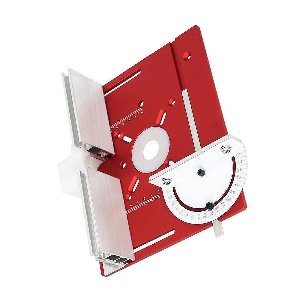 Aluminum Router Table Insert Plate Woodworking Table Saw Milling Flip ...