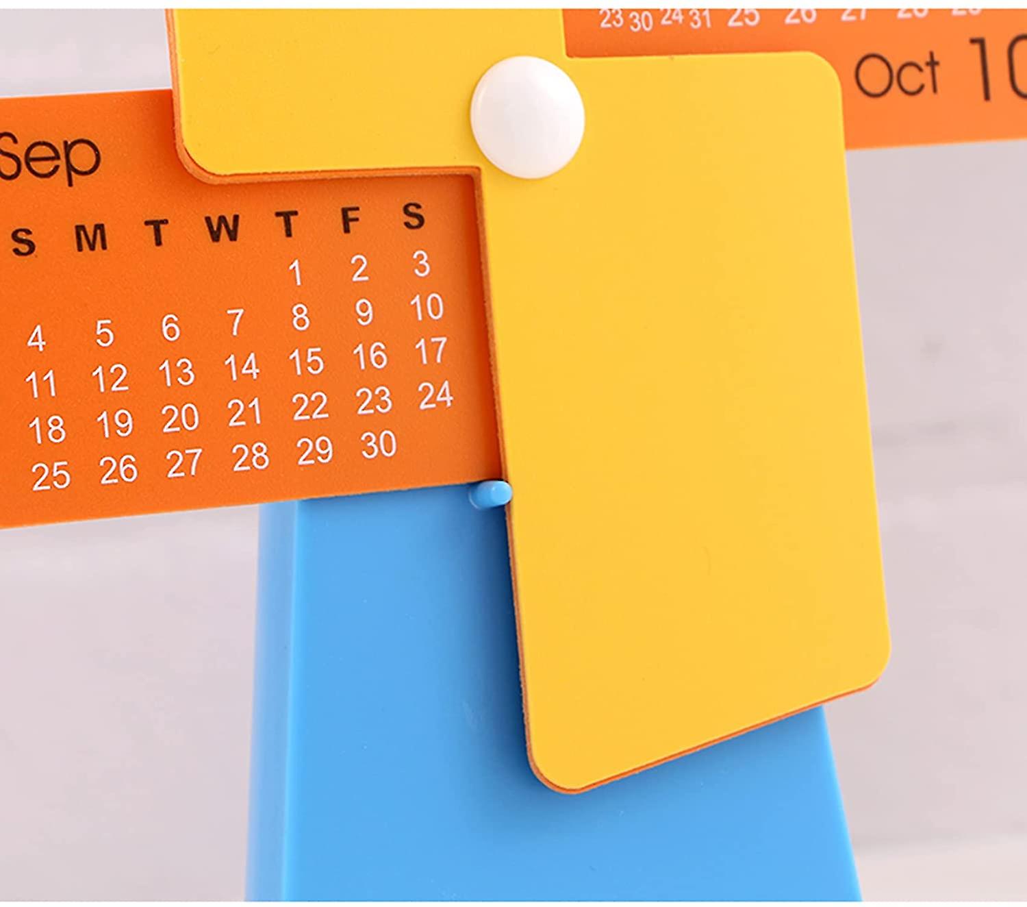 2022 Bureau kalender / penhouder unieke windmolen vorm staande ...