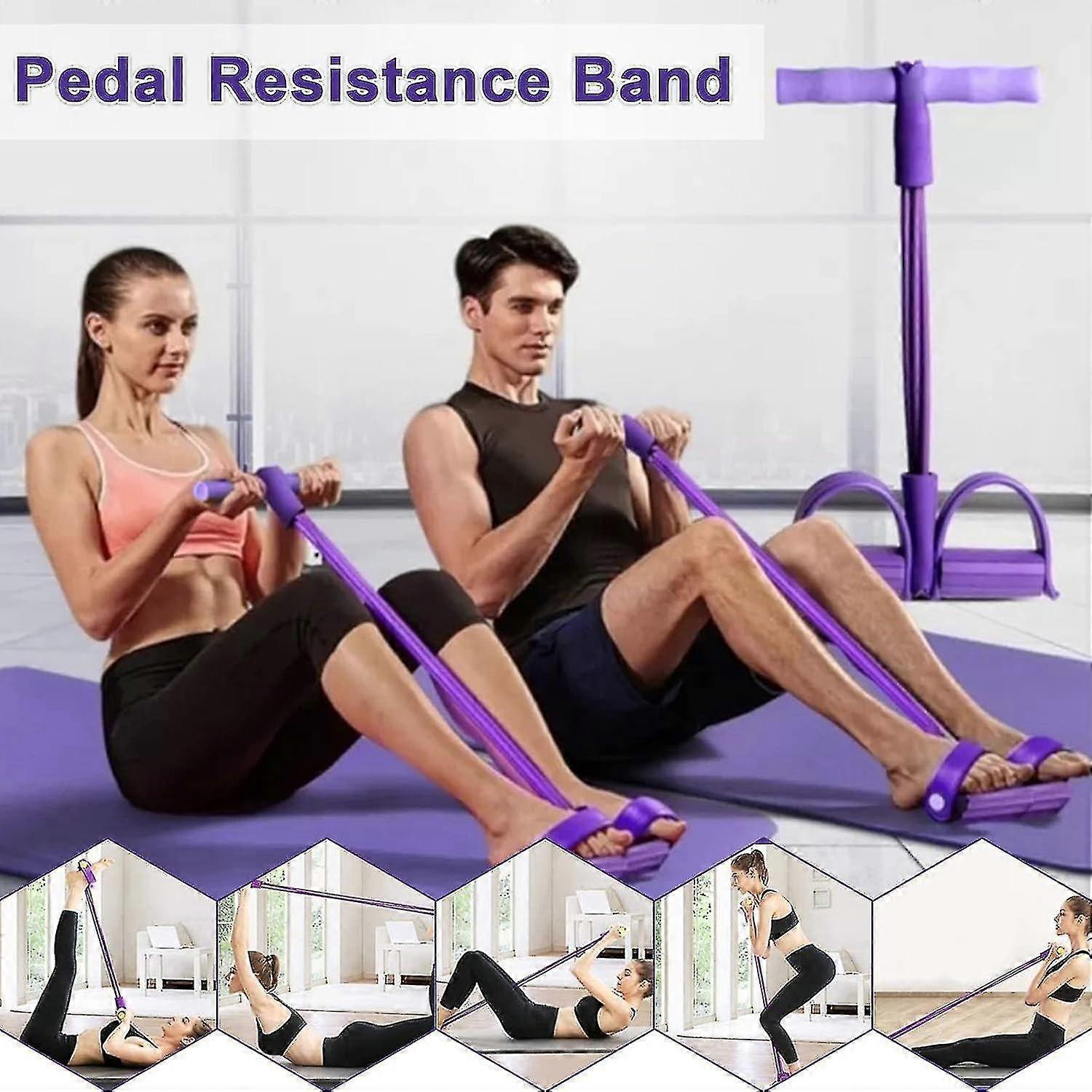 Pedal Resistance Band, Yoga Puller, Elastic Rope, for Fitness ...
