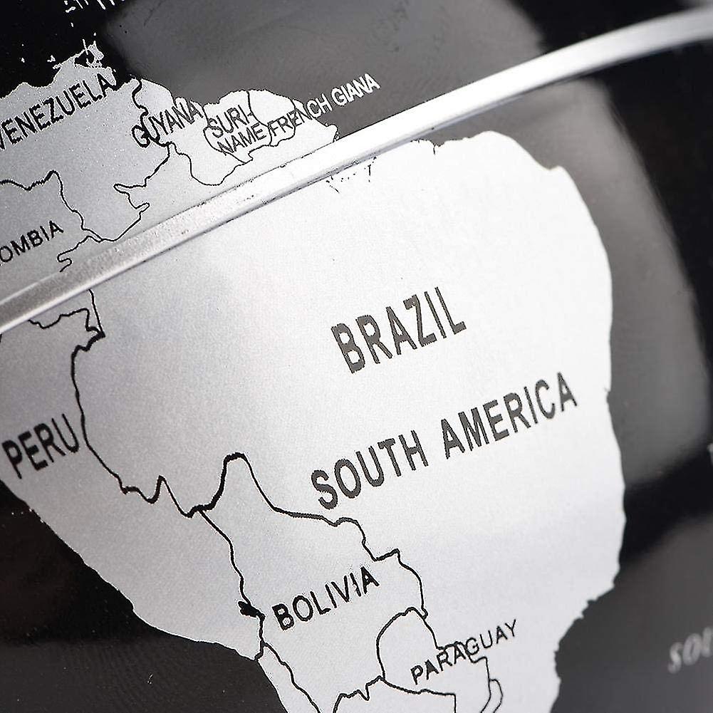 Earth Globe, Unique Rotating World Globe With Transparent Stand ...