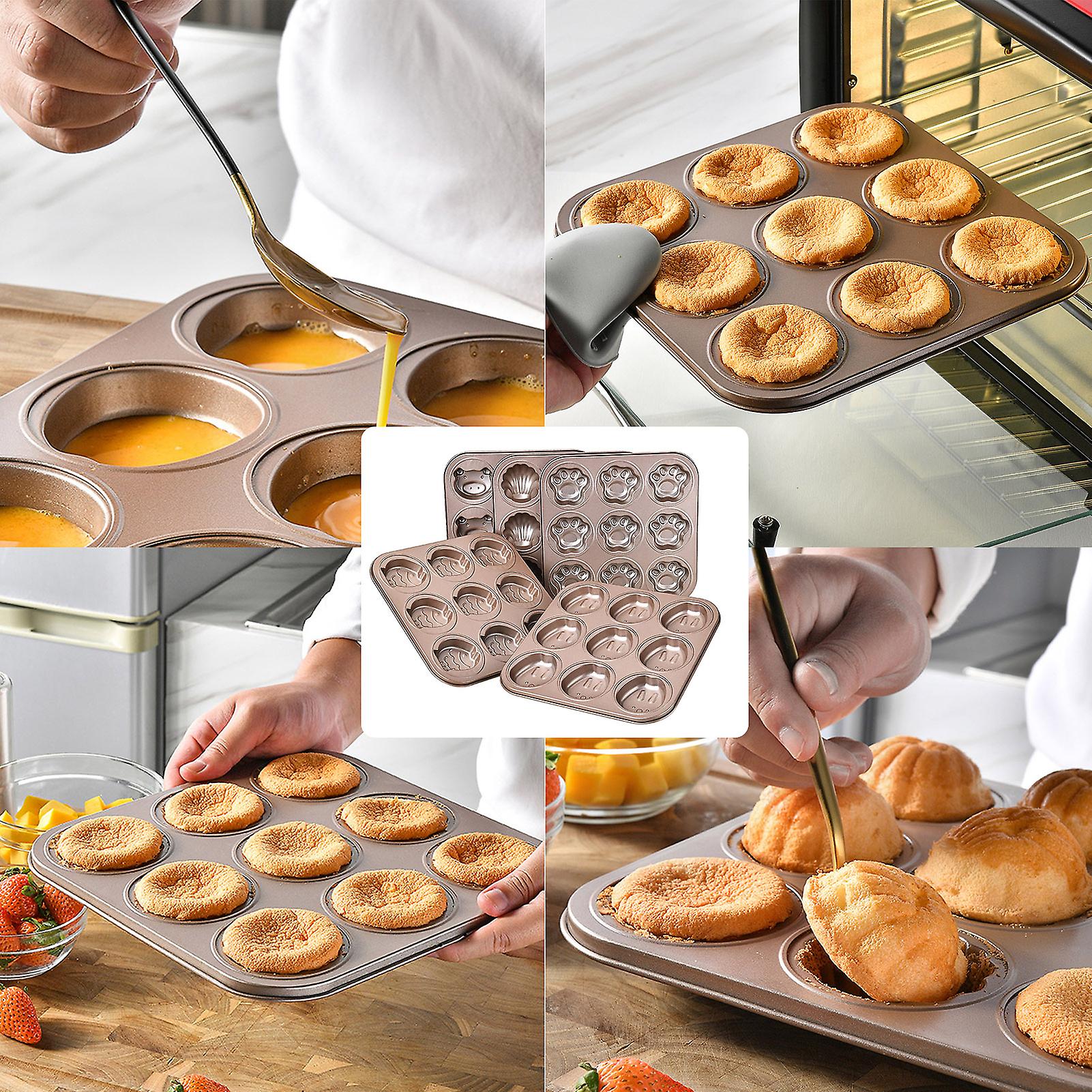 Baking Pan Cartoon Bear Shape Non-sticky Food Grade High Temperature ...