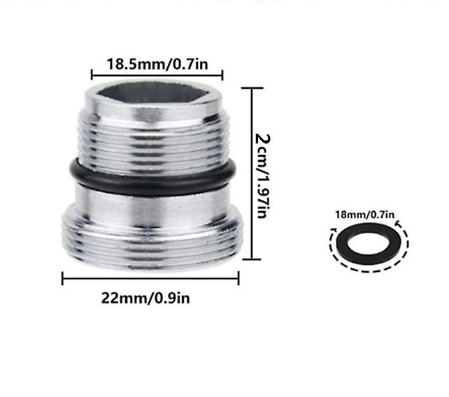 Faucet adapter for water purifier filter bubbler connector M22 fine ...