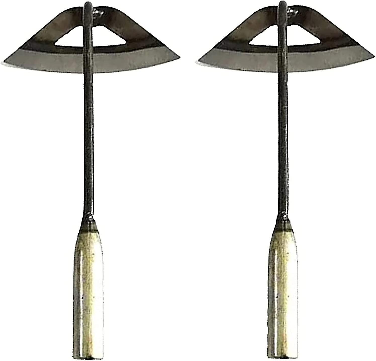 All-steel Hardened Hollow Hoe,Garden Planting Hoe, Handheld Weeding ...