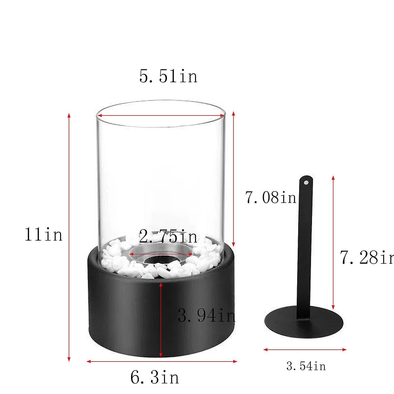 Tabletop Fire Bowl Pot Indoor Outdoor Portable Tabletop Fireplace Clean ...