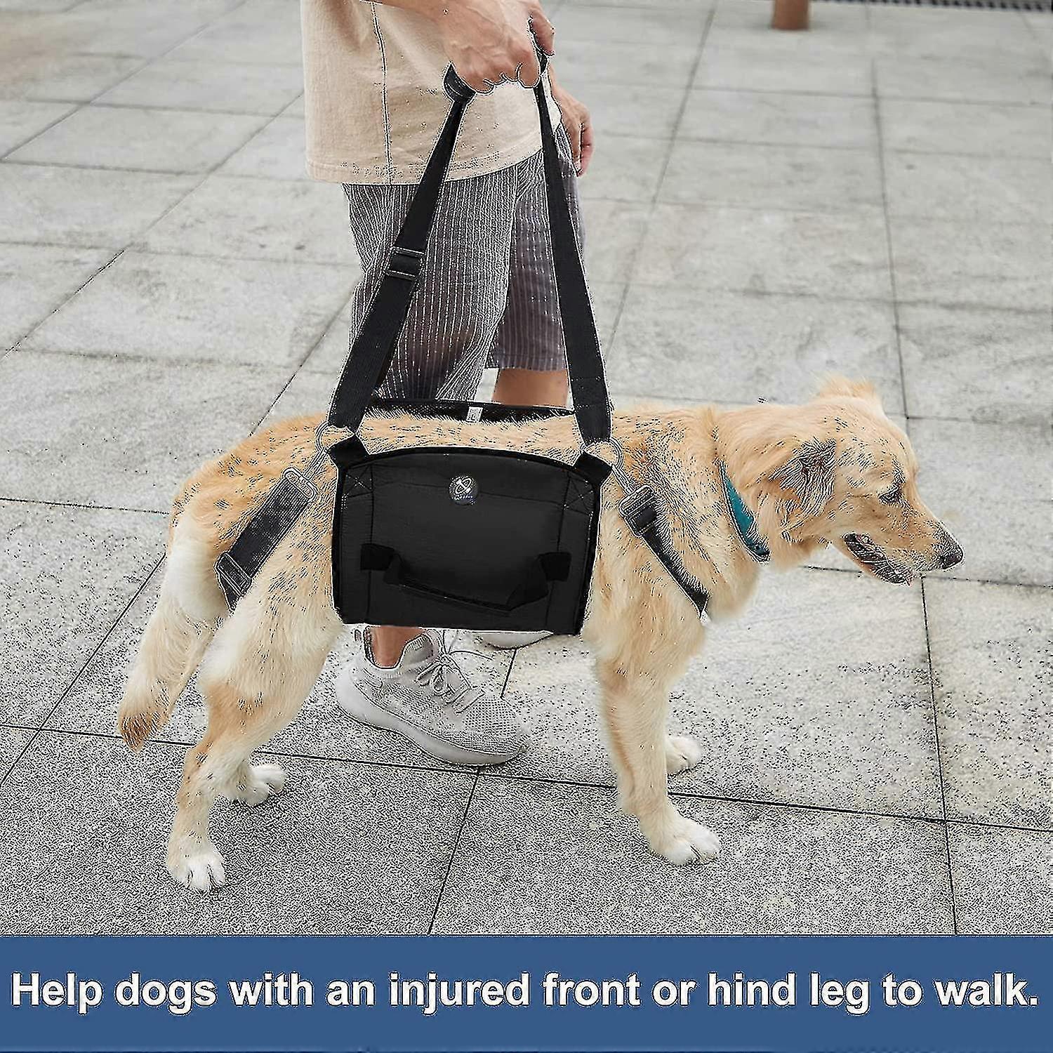 Dog Carry Sling, Emergency Backpack Pet Legs Support & Rehabilitation ...