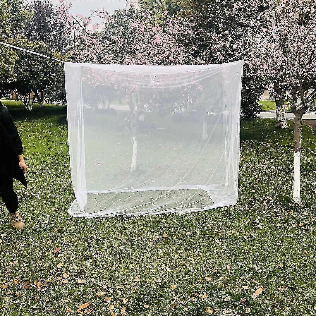 Mosquito Net For Single / Double Bed, Box Shape | Mesh Insect Net With ...