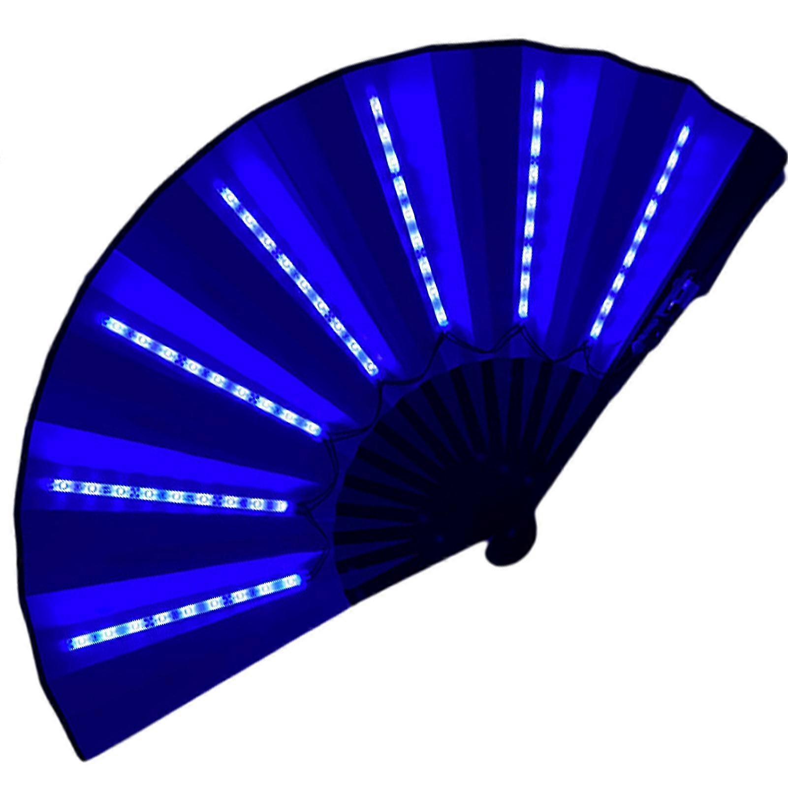 Luminous Fan Led Ambiance Light Foldable Glowing Strong Hinge 12v 10 ...