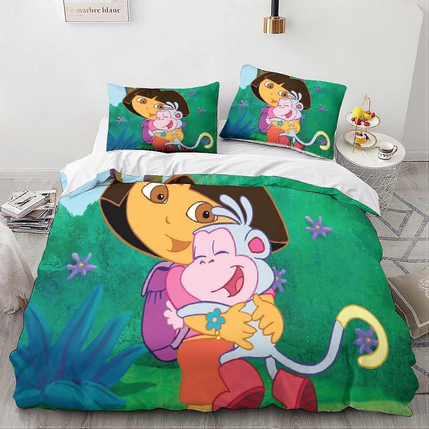 Dora The Explorer Bedding Set Dora The Explorer Duvet Cover and Duvet ...