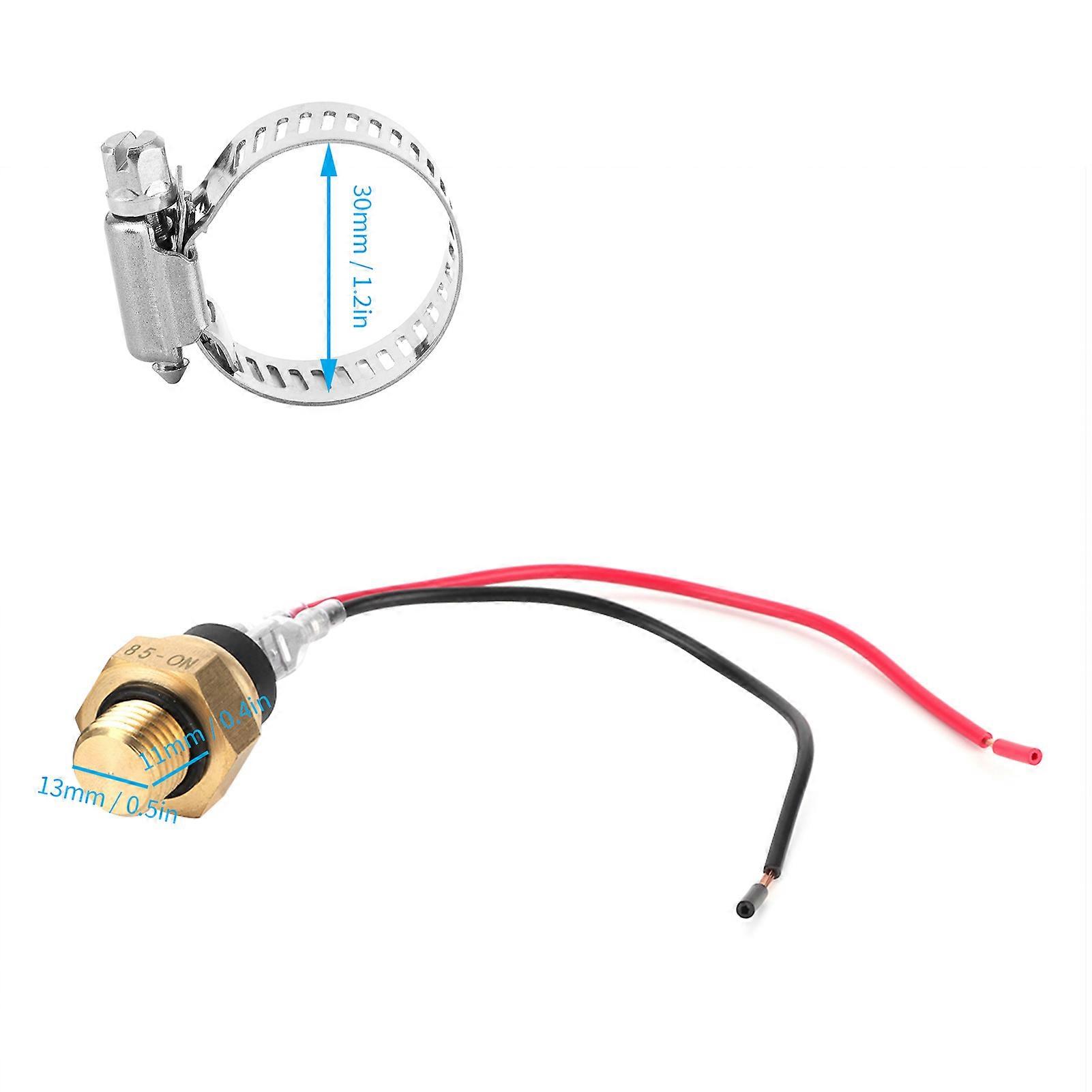 Thermostat Water Temperature Switch Radiator Coolant Fan Temp Sensor ...
