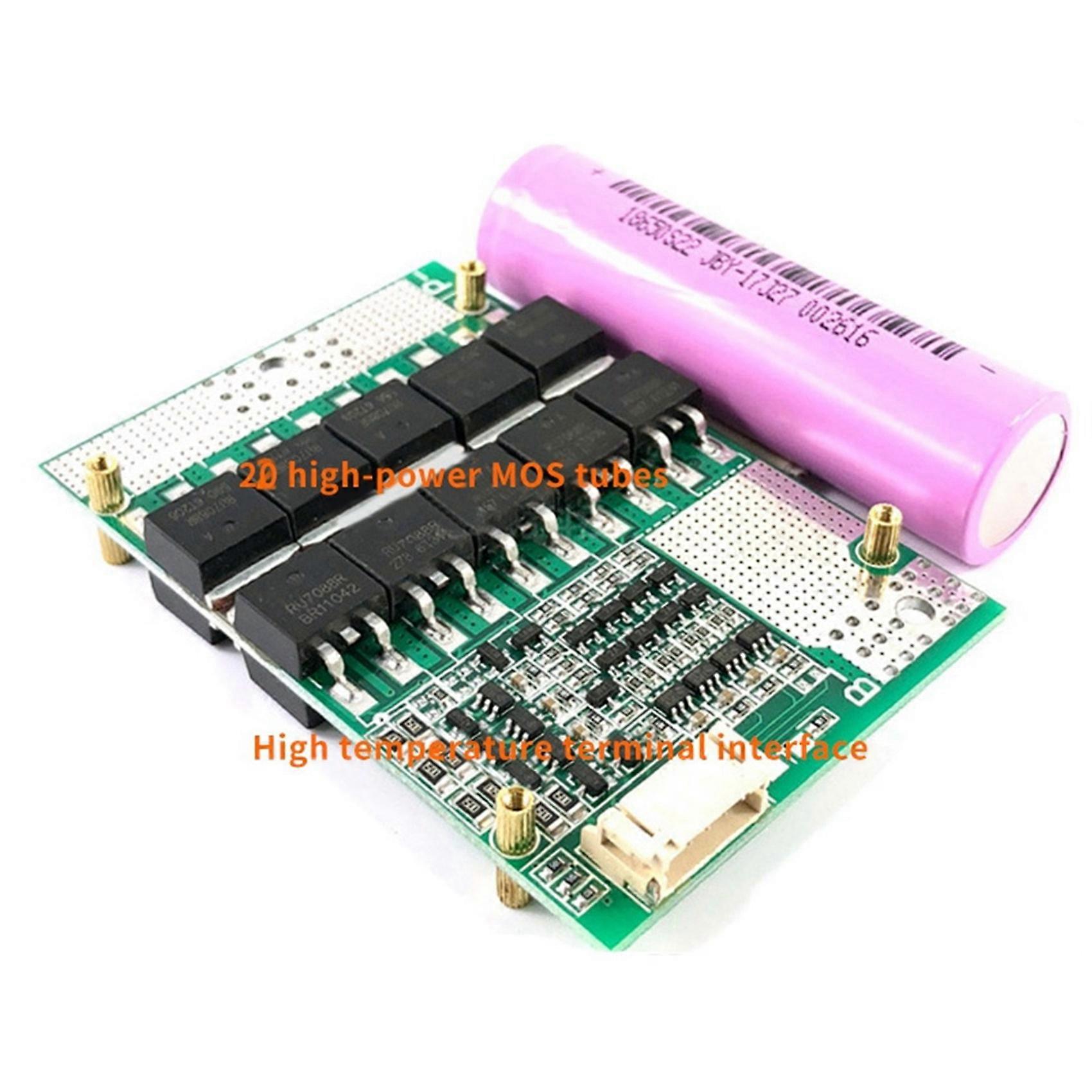 4S 12V 50A BMS LiFePO4 Lithium Battery Protection Board with Power Battery Balance/Enhance PCB ...