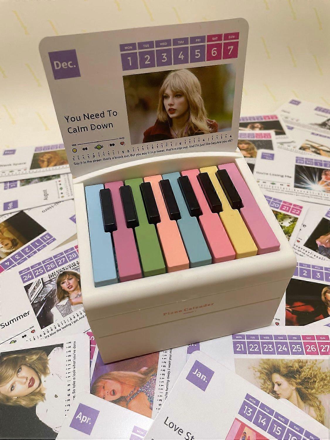 Digital Piano Taylor Calendar 2025 Mini Desktop Peripheral Ornaments 52 ...