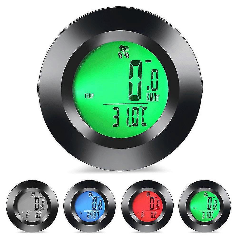 Bicycle Computer Wireless Bicycle Speedometer Waterproof Lcd Speed ...