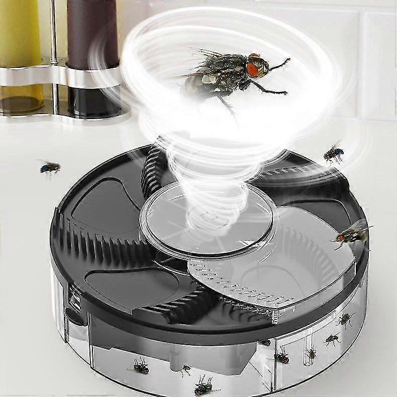 Electric Fly Catcher,Fly Killer Fully Automatic Fly Trap With Removable ...