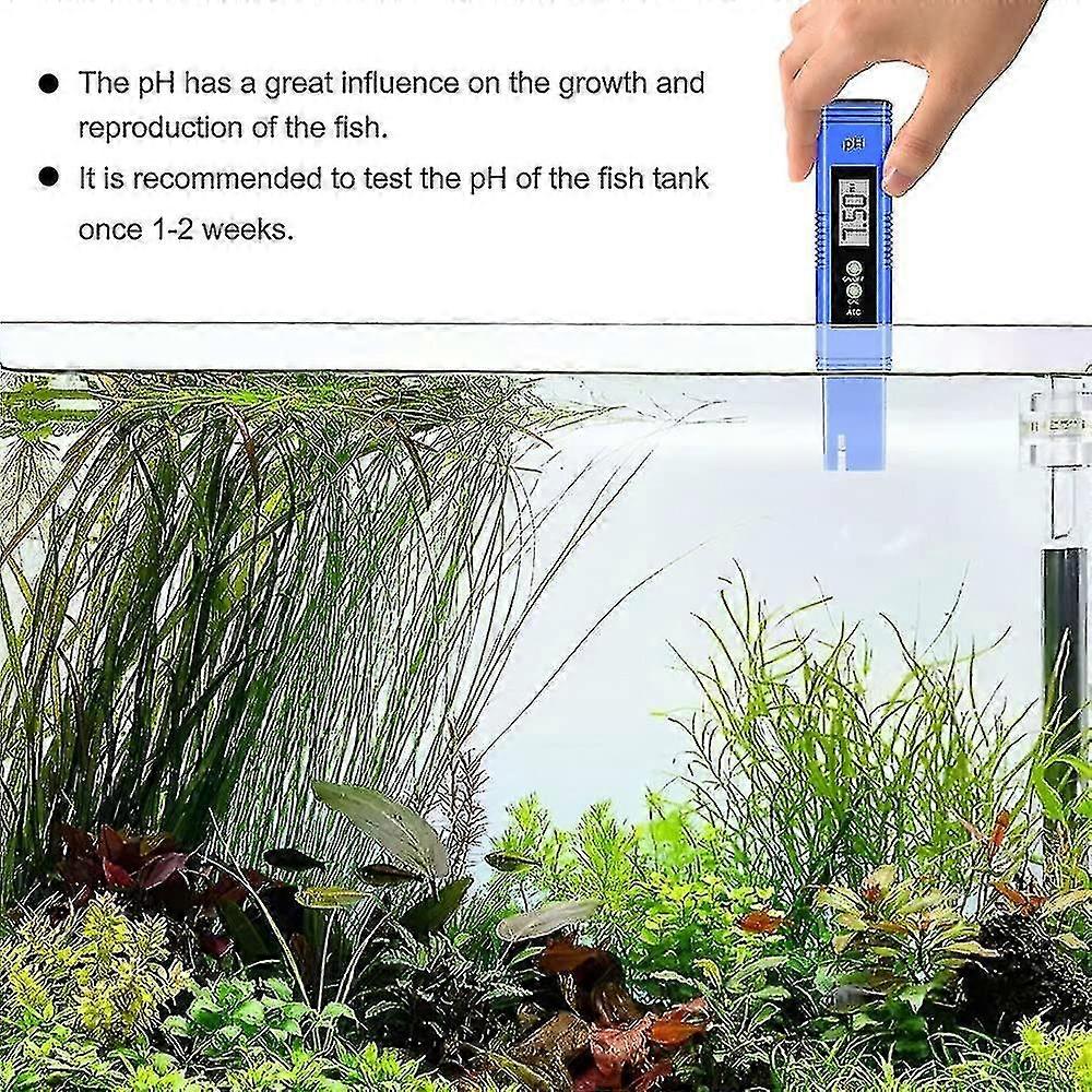 Ph Meter, Eletorot 4 In 1 Pool Ph Tester Electronic Ph Meter Tds Water ...