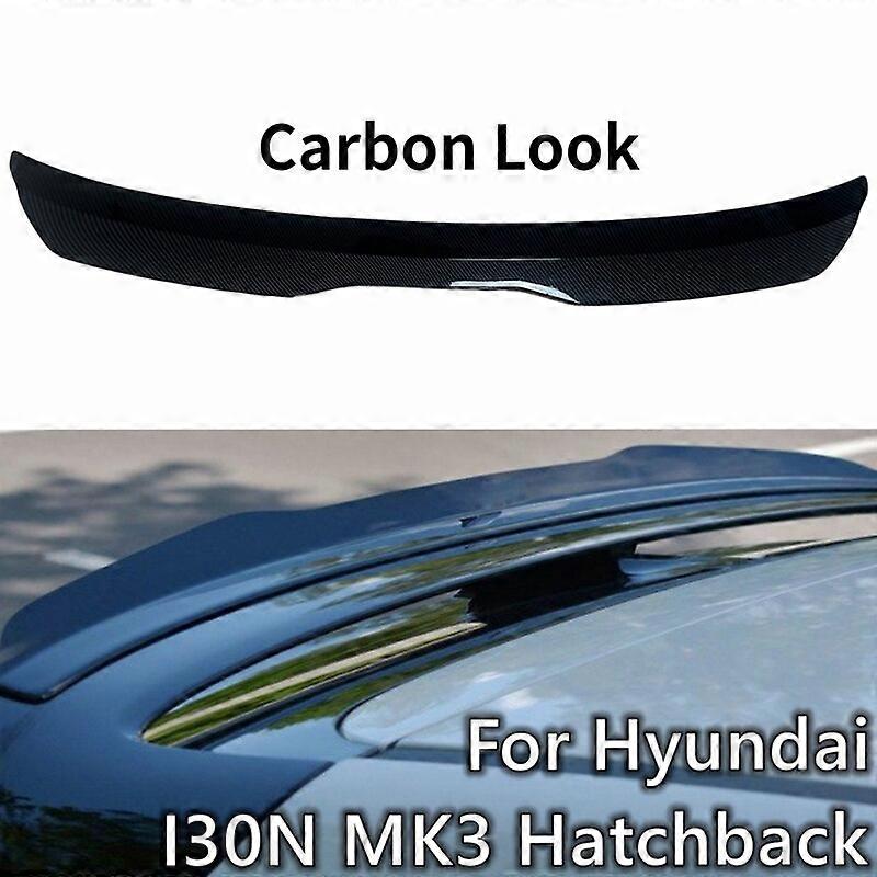 Gloss Black ABS Rear Spoiler Cap Roof Wing for Hyundai I30 N MK3 I30N ...