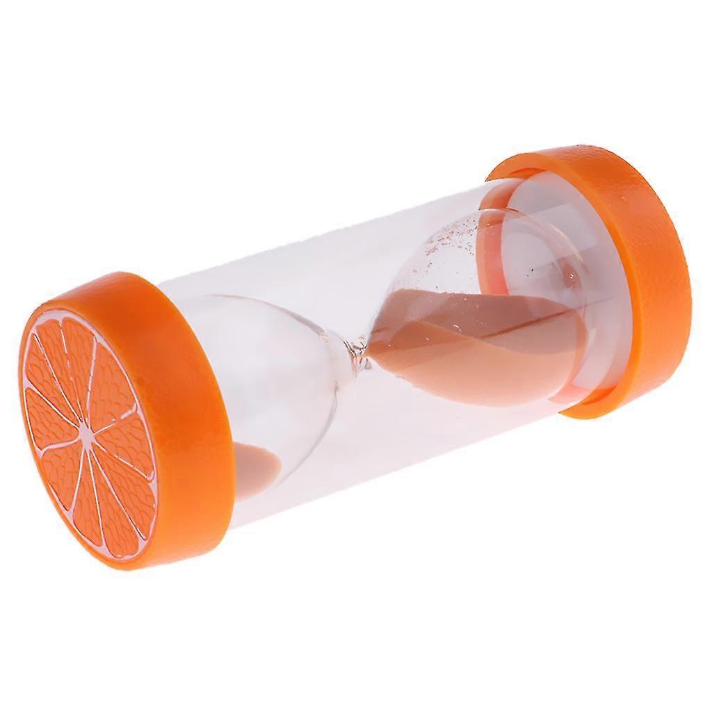 3 Minutes Sand Clock Hourglass Brushing Timer Kitchen Timer Orange ...