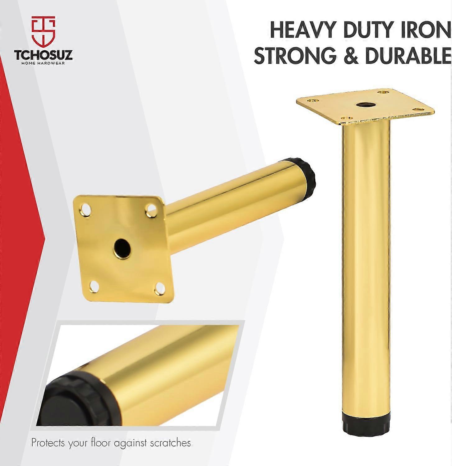 Adjustable Cabinet Legs 4 inch / 10cm Adjustable Metal Furniture Legs ...