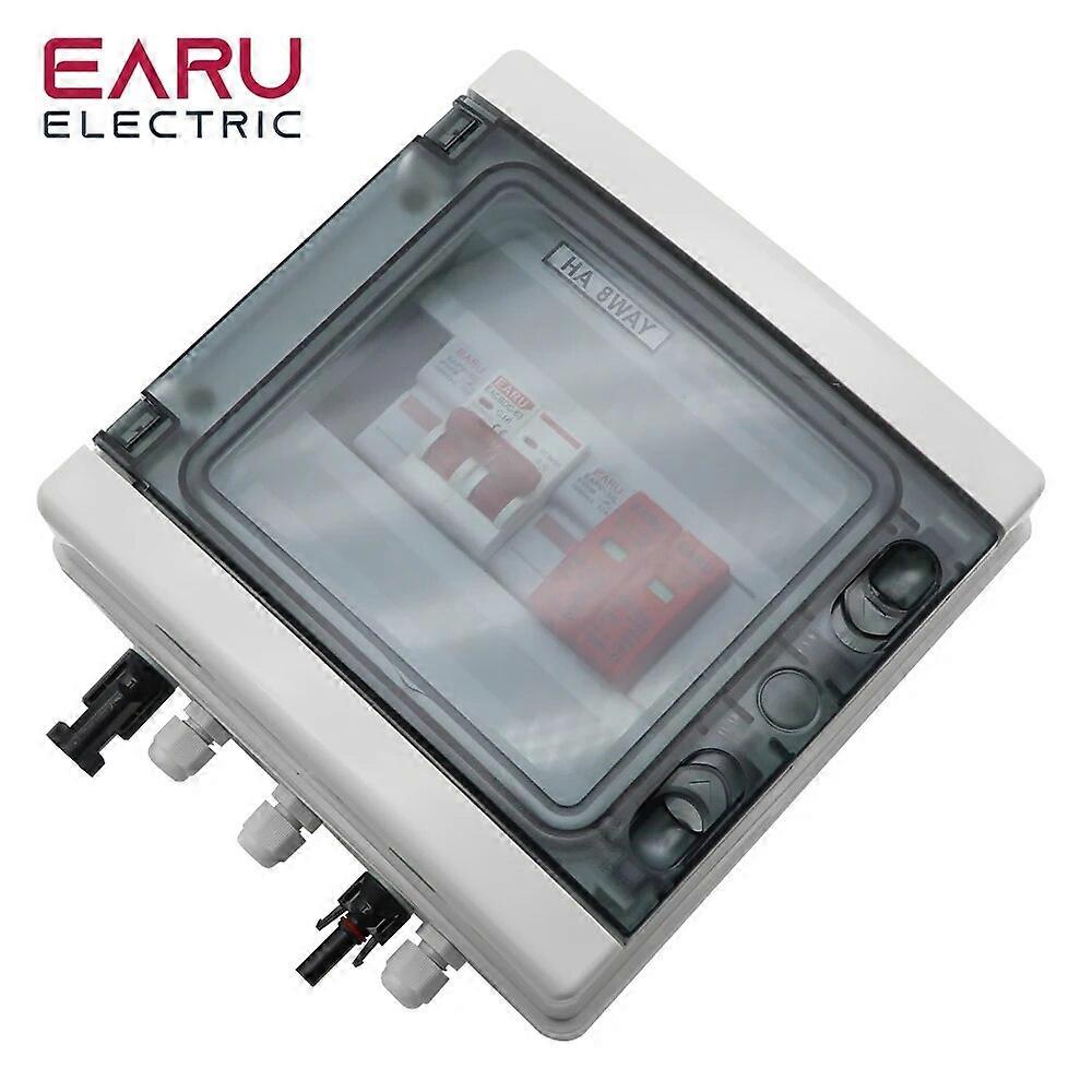500V 1 Input 1 Output Solar photovoltaic PV Combiner Box With Lightning ...
