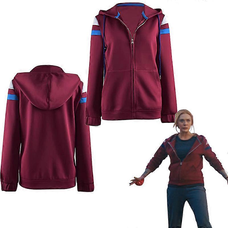 Wanda Maximoff Cosplay Wanda Vision Scarlet Witch Cosplay Costumes ...