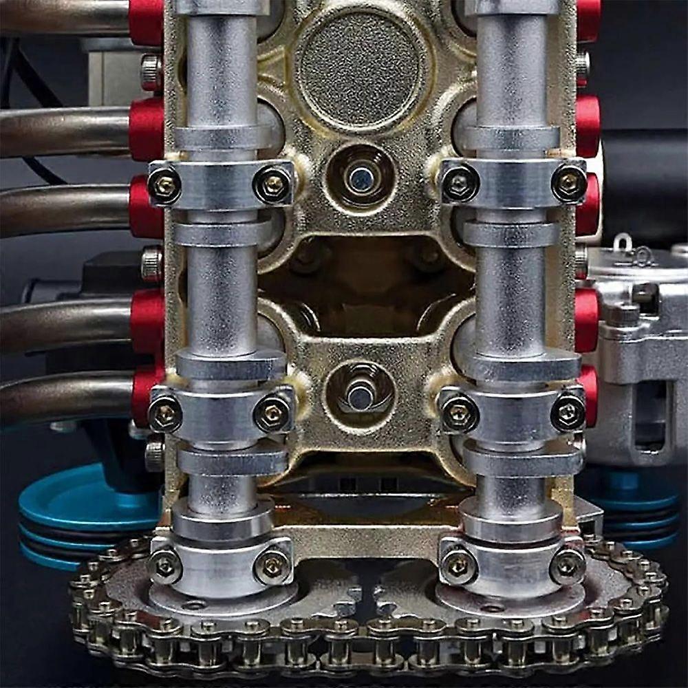 8-Cylinder Full Metal Car Engine Model, Resin Car Engine Model Kit ...
