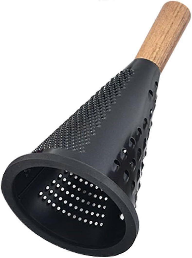 Grater Kitchen Chrome Cheese Vegetable Gritter Bell Cone Ralador Fruit ...