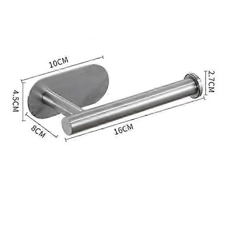 Shelf Wall rack Toilet Self Roll Proof Lavatory Stainless Bathroom ...