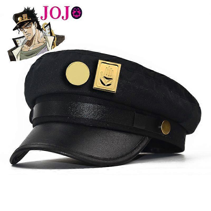 Anime JoJo's Bizarre Adventure Cosplay Cap Jotaro Kujo Joseph Hat JOJO ...