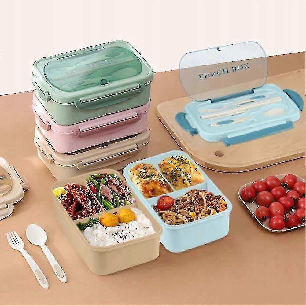Lunchbox With Compartments Large Breakfast Container | Fruugo UK