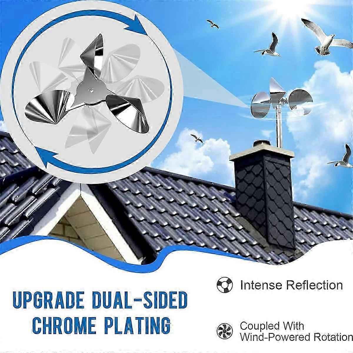 Wind Powered Scare Devices, Reflective Kites for Yard, Garden, Rooftop ...