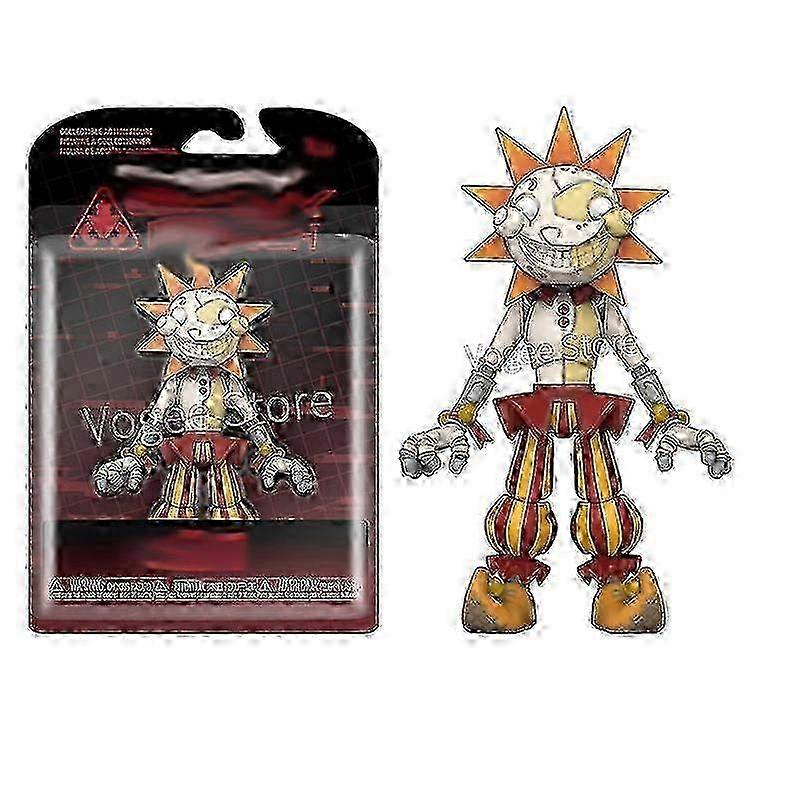 FNAF Figures Sundrop Action Figure BOSS SUN & MOON Joker Freddy Bonnie ...