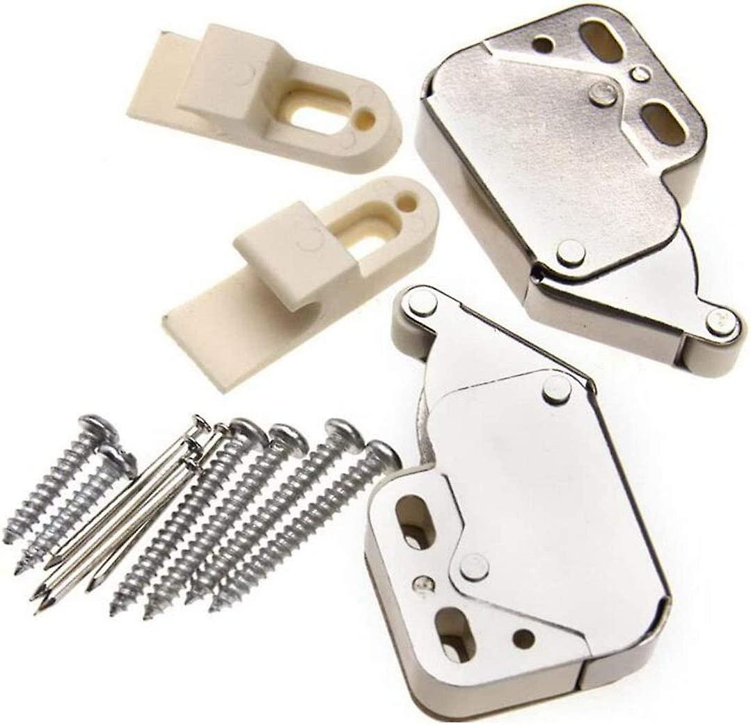 Cabinet Door Spring Latch,Biluer 12PCS Spring Catches Mini Latch Spring ...