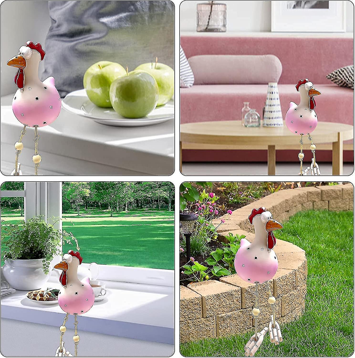 Garden Decoration Chicken Decoration, Chicken Yard Art Garden Plug ...
