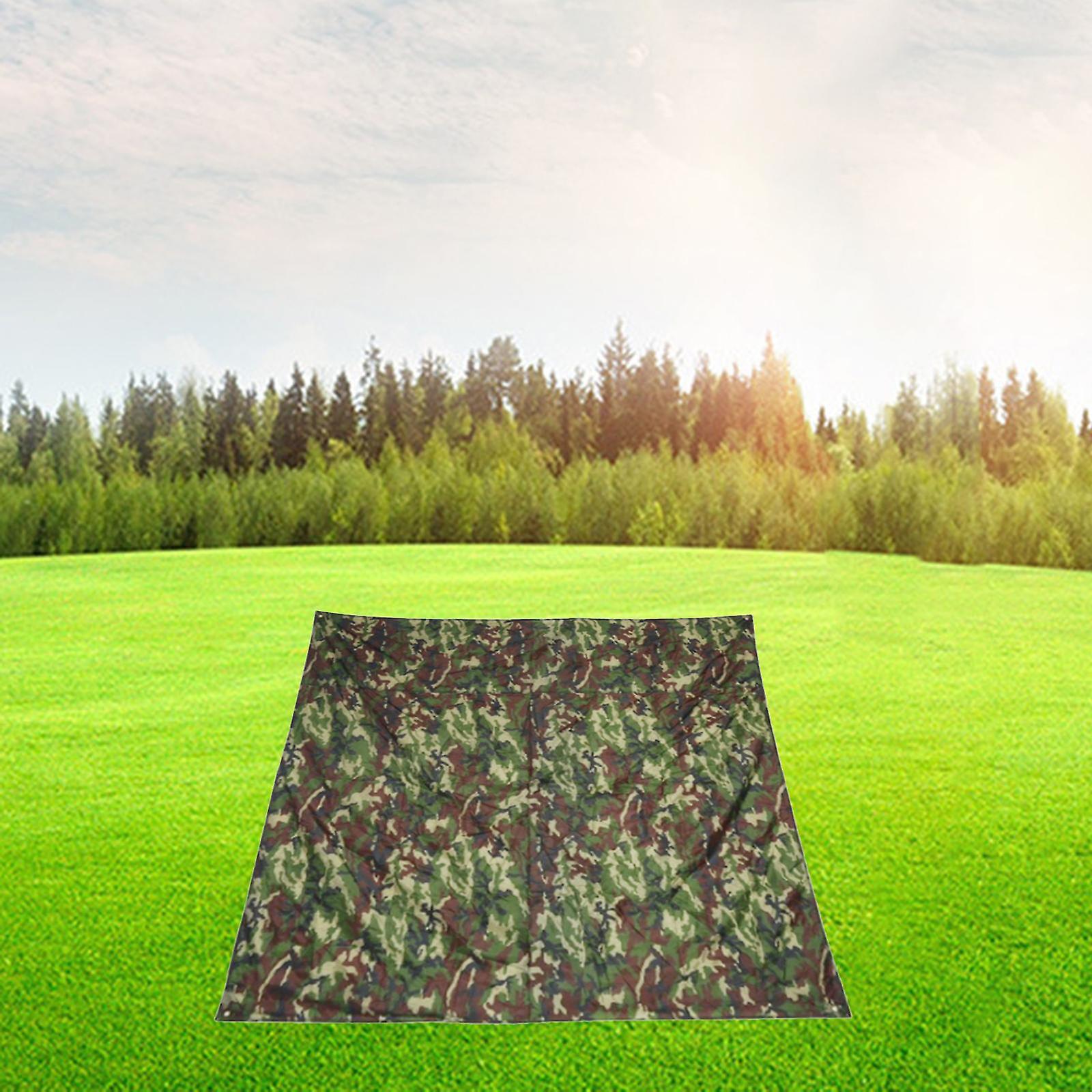 Ground Sheet Hiking Camping Tarp Tent Footprint Jungle Camo 3x2.9m ...