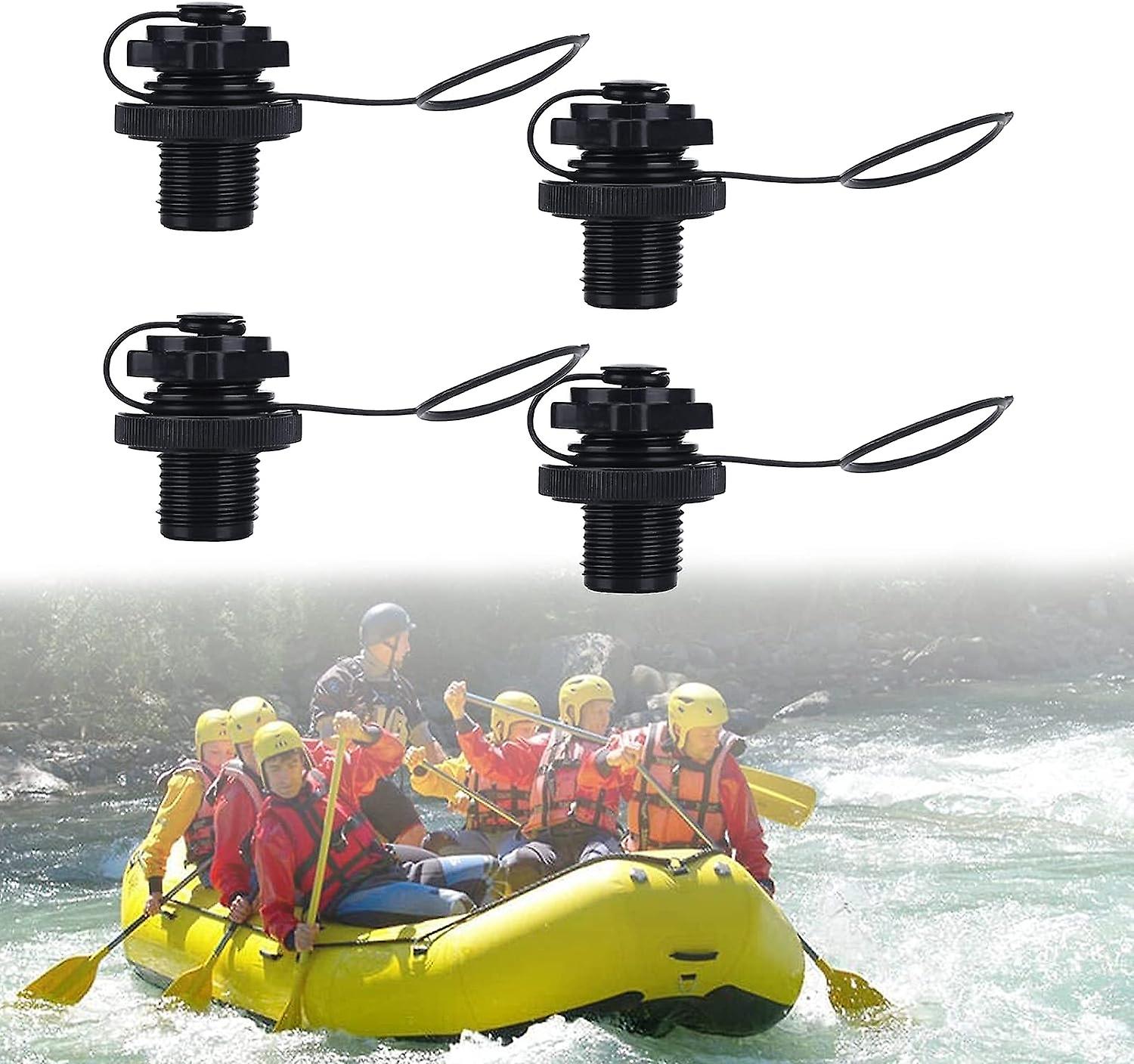 Inflatable Boat Valve, 4 Pcs Spare Screw Air Valve Replacement Screw ...
