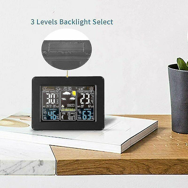 Wireless Weather Station With Alert And Temperature/humidity/barometer ...