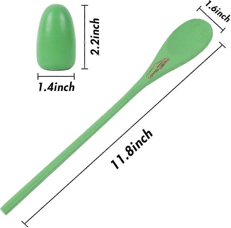 12 Pcs Egg Spoon Race Game Sets, Wooden Balance Relay Games for Kids ...