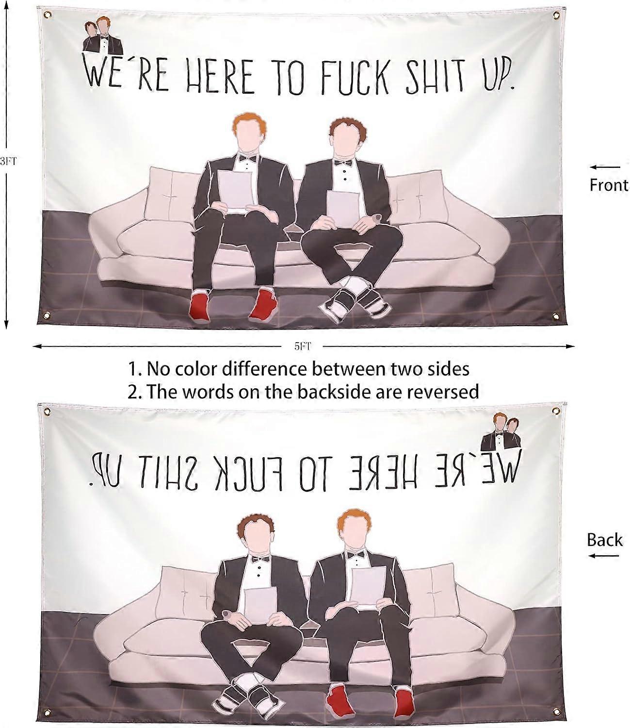 Step Brothers Flag The Interview Meme Flag Funny Cool Flags Banner 3x5 ...