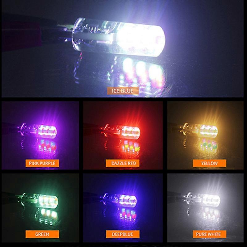 T10 W5W RGB LED Canbus 194 168 W5W 5050SMD Dome Reading car light Auto ...