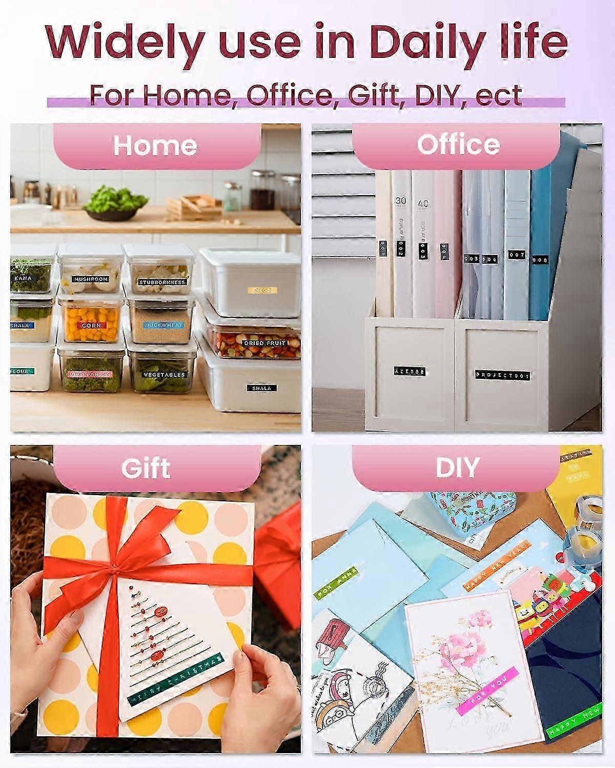 Embossed Label Printer,Omega S Embossed Label Maker, Portable Handheld ...