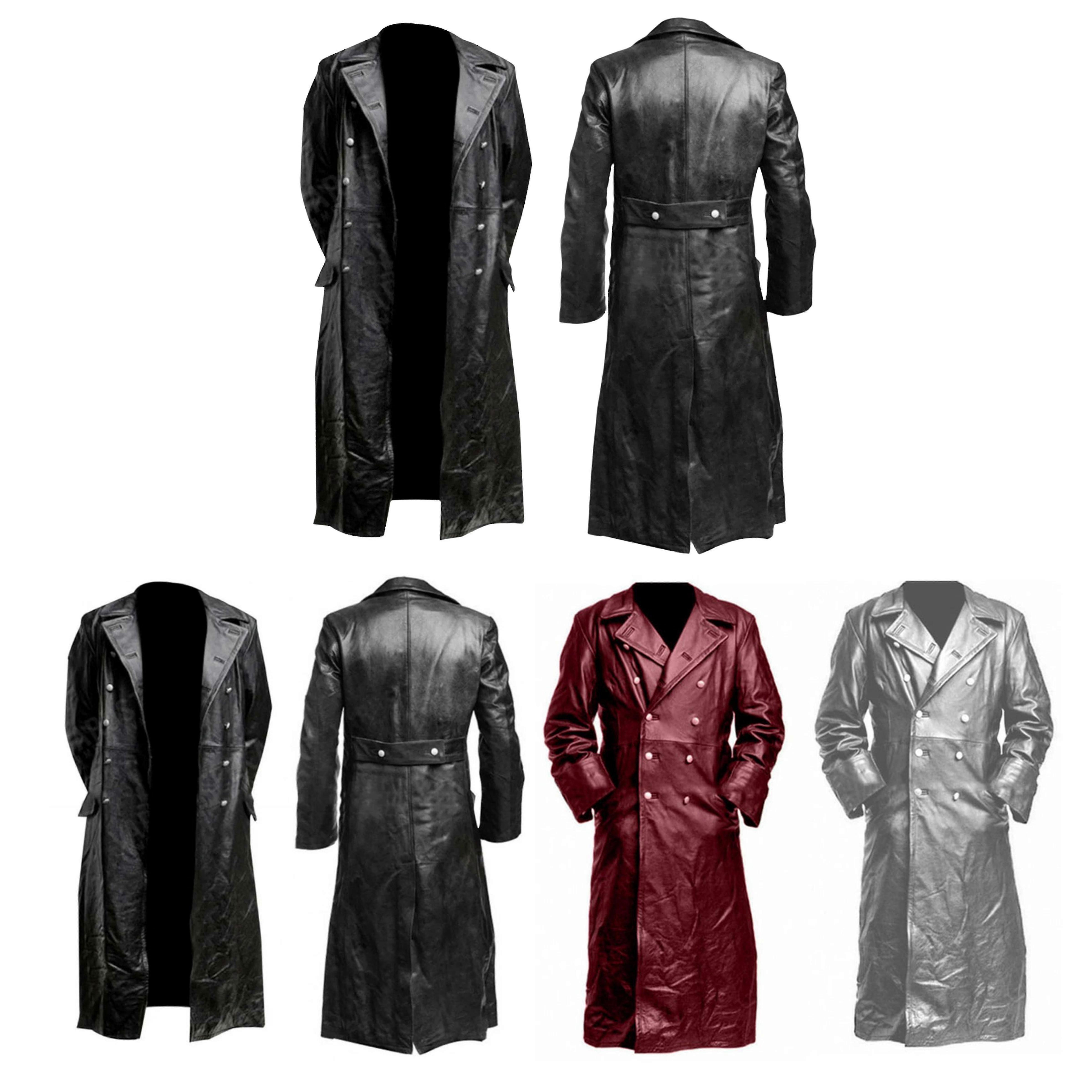 German Classic Military Officer Ww2 Uniform Cosplay Genuine Leather ...