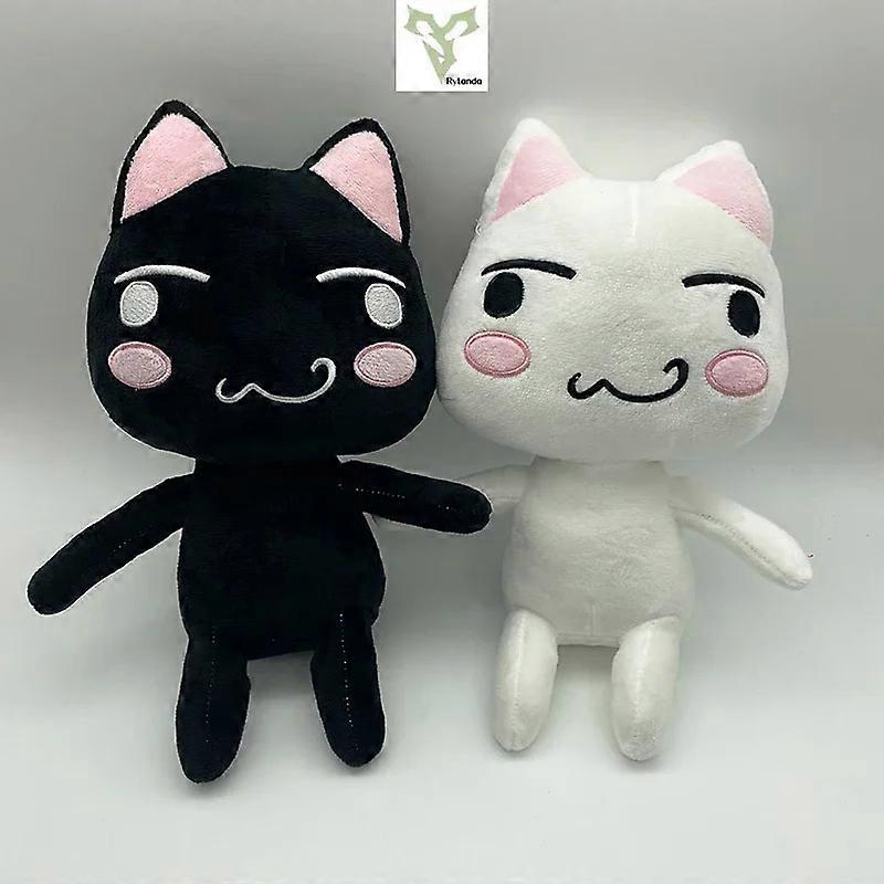 Rytanda Black Toro Inoue Cat Plush Toy Soft Stuffed Kittens Cute Animal ...