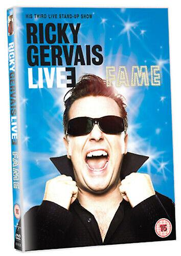 Ricky Gervais Live 3 - Fame DVD (2007) Ricky Gervais cert 15 Quality ...