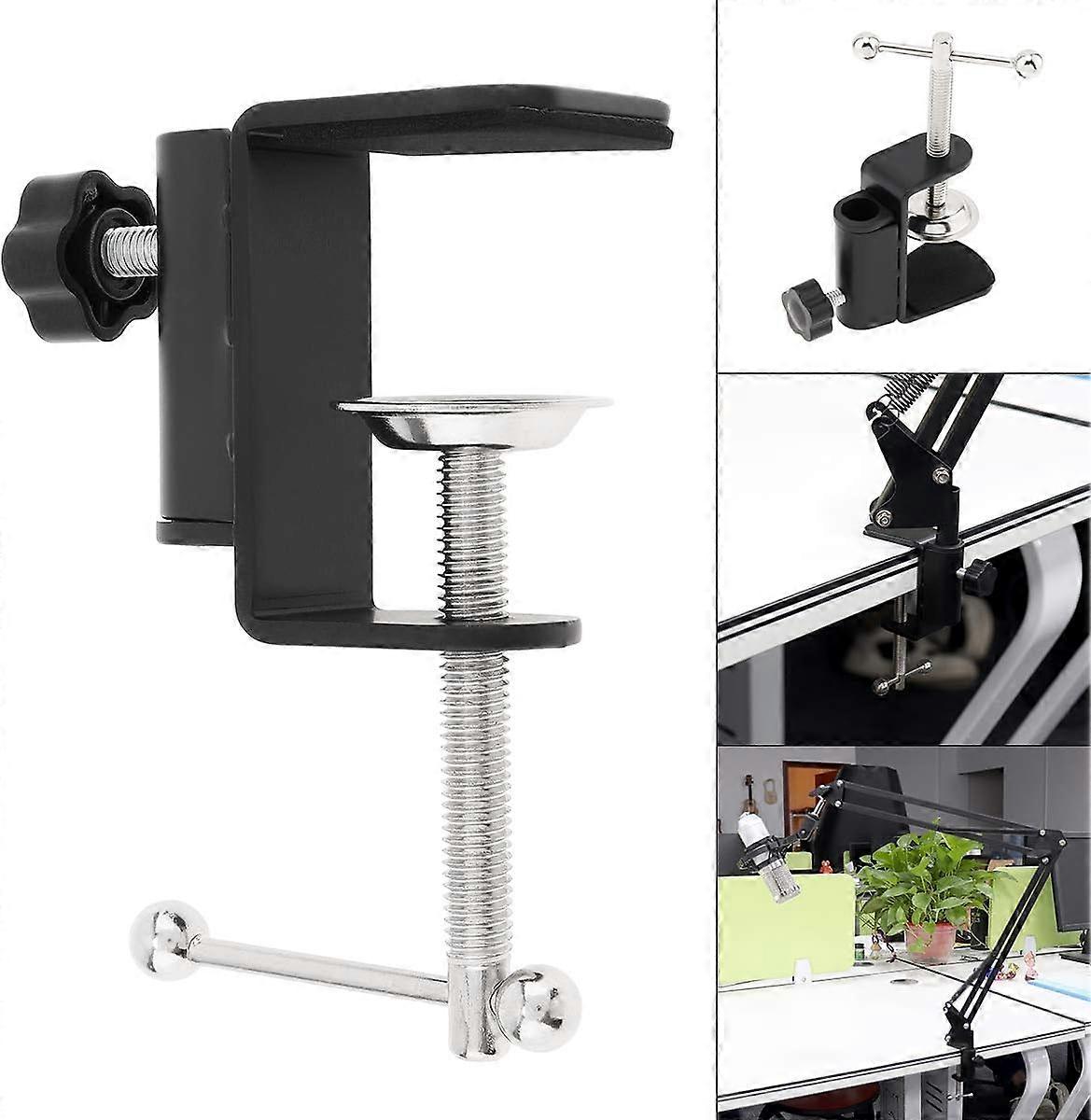 Base Stand Mounting Accessory, Super C Clamp Heavy Duty Desk Clamp ...