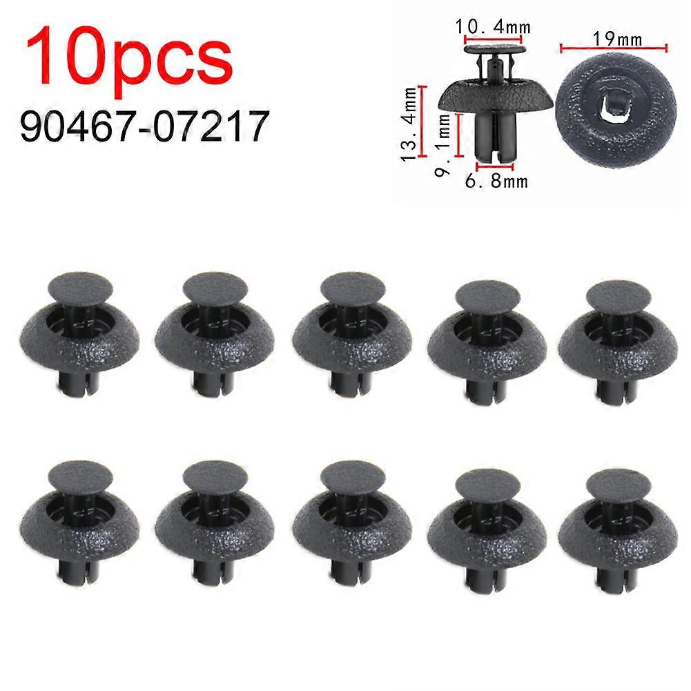 10pcs Radiator Support Clip Engine Cover Clip Radiator Nylon Support ...