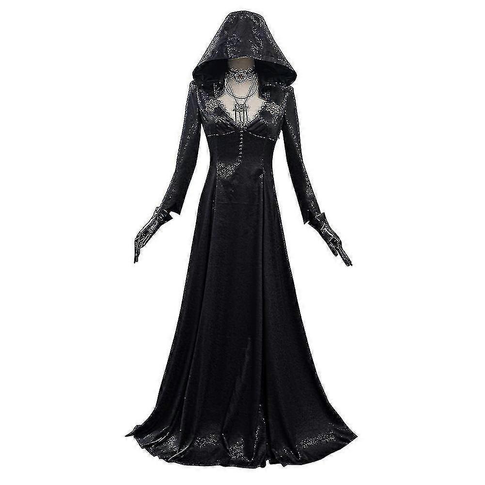 Evil Village Cosplay Costume Vampire Lady Dress Outfits Halloween ...