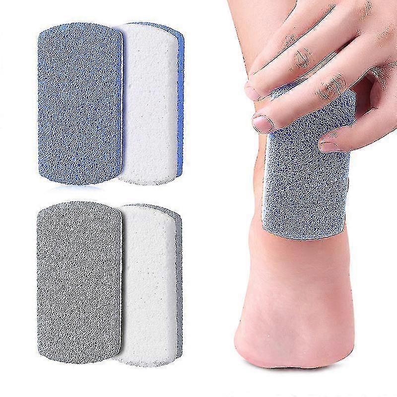 4pcs Glass Pumice Stone For Feet, Callus Remover And Foot Scrubber ...