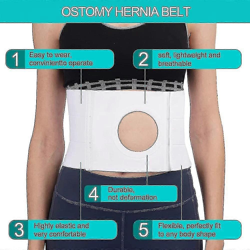 Hernia Belt, Stoma Support Ostomy Hernia Belt For Colostomy Bag ...