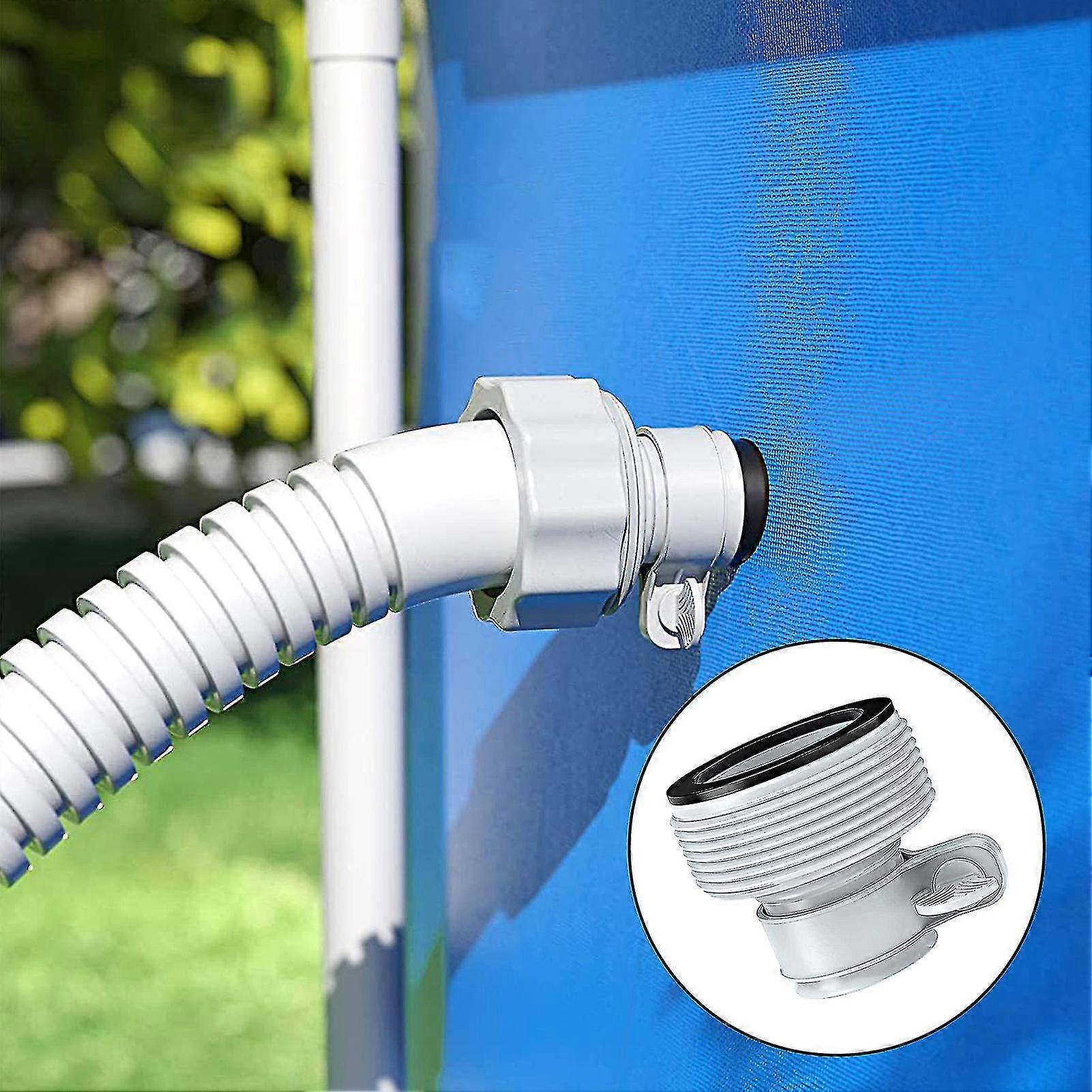Hose Adapter High Durability Rust-proof Plastic Pool Filter Pump Hose ...