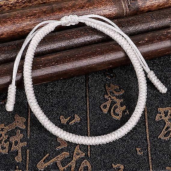 Handmade rope bracelet for women, men, girls, boys, simple black ...